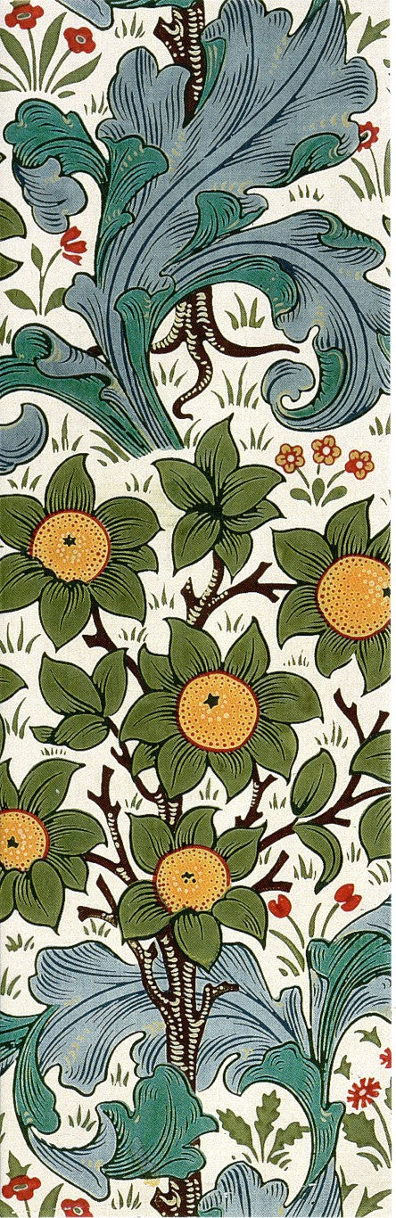 Modele de Papier-Peint "Verger" - "Orchard", 1899 by John Henry Dearle ...